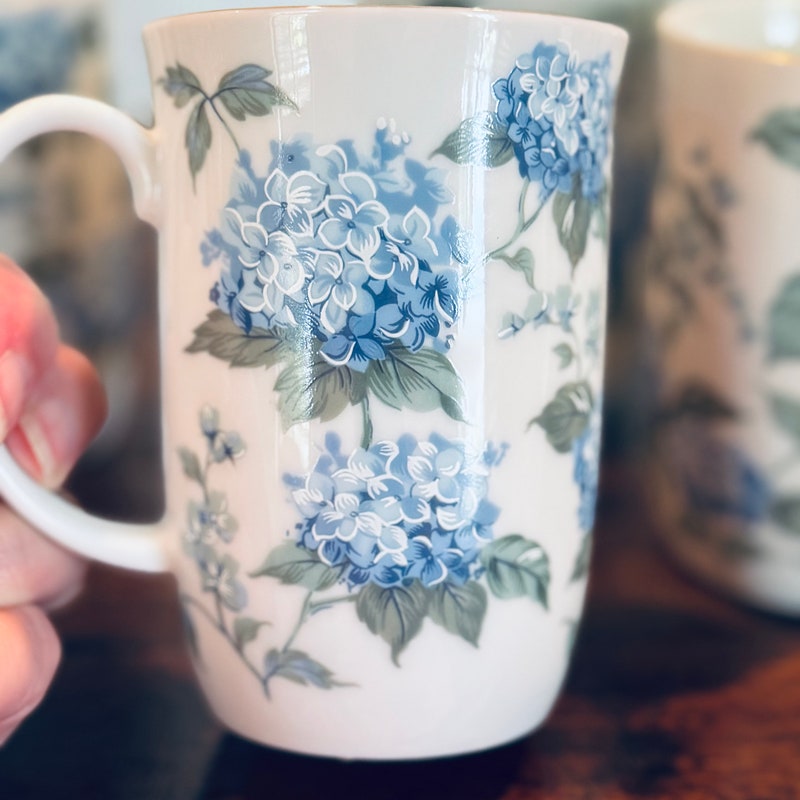 Hydrangea Tea Cup - Etsy