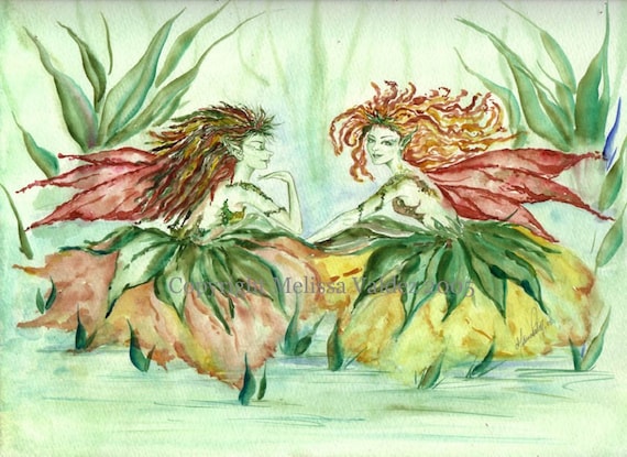 The Rainforest Faeries Ayshara and Anouke | Etsy