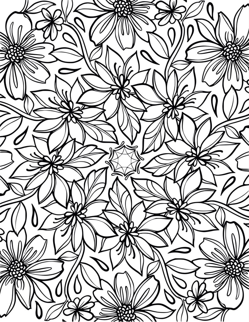 Mandala Coloring Book - Etsy