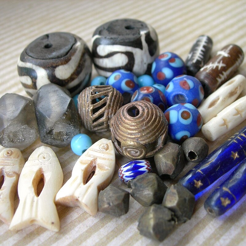 Indian Bone Beads - Etsy