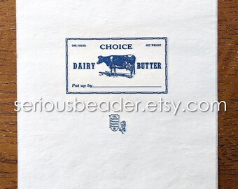 Butter Wrappers - Etsy