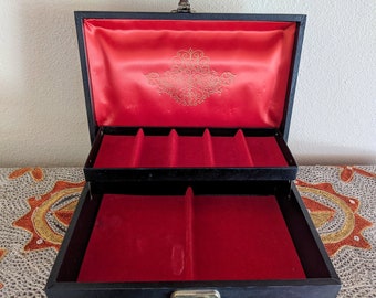 Red Jewelry Box - Etsy