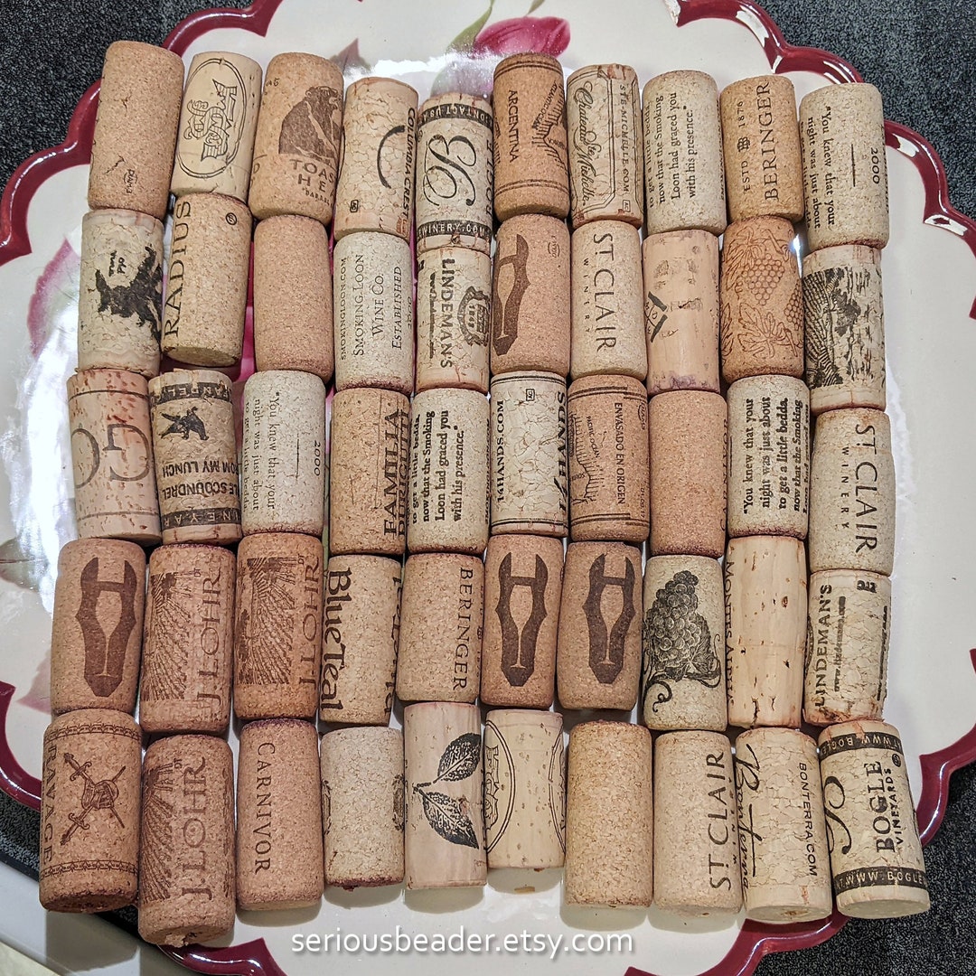 40 Wine Corks for Crafting, Mixed Lot - Etsy