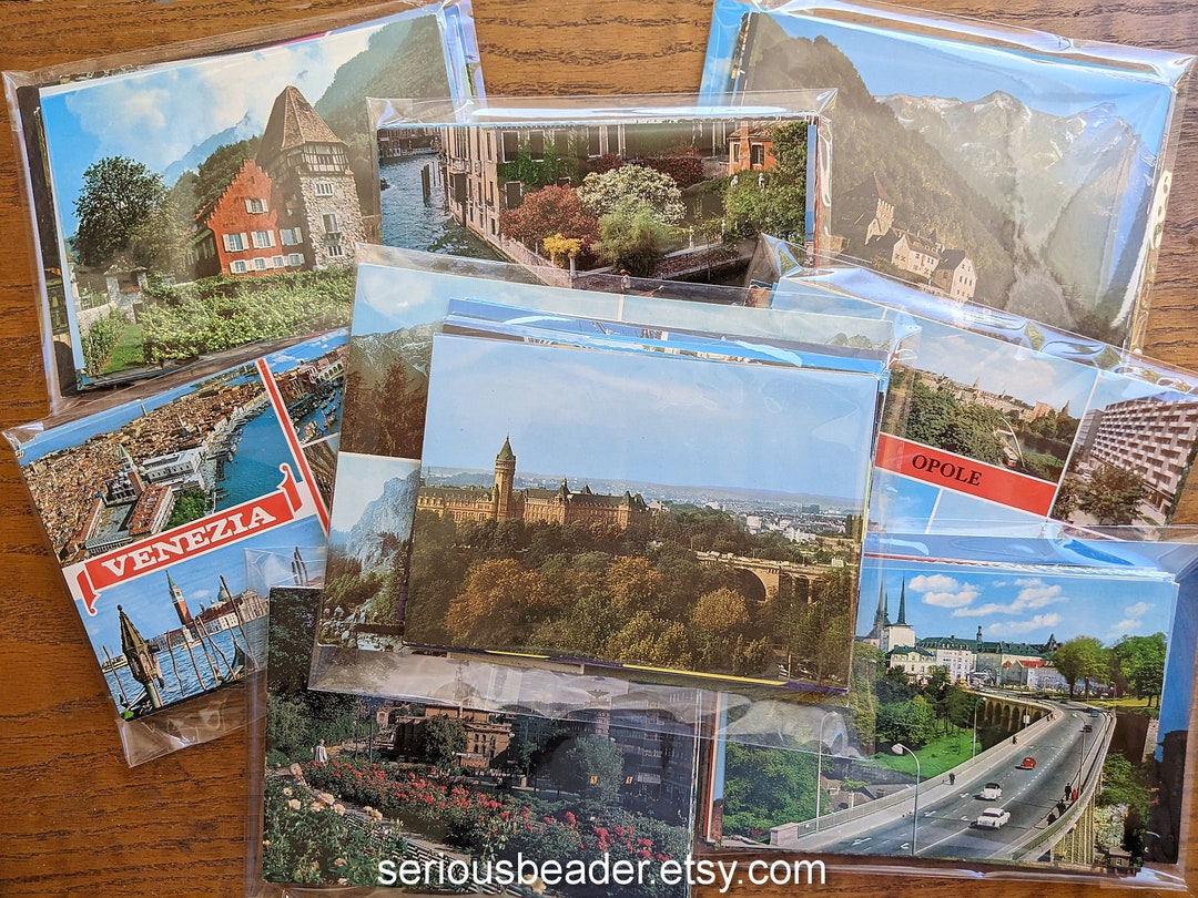 20 Vintage Travel Postcards, Unused, 1970s - Etsy