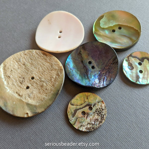 Abalone Buttons - Etsy
