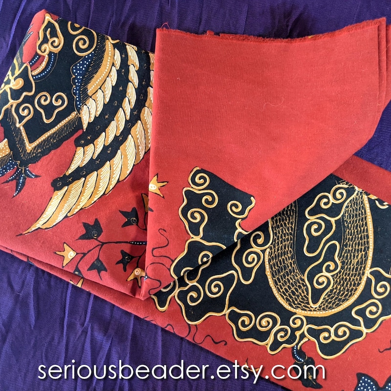 Black Batik Indonesian - Etsy