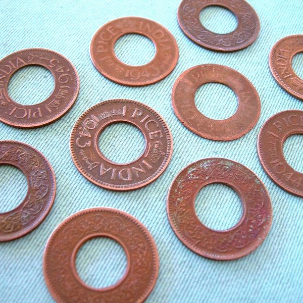 Coin With Hole - Etsy