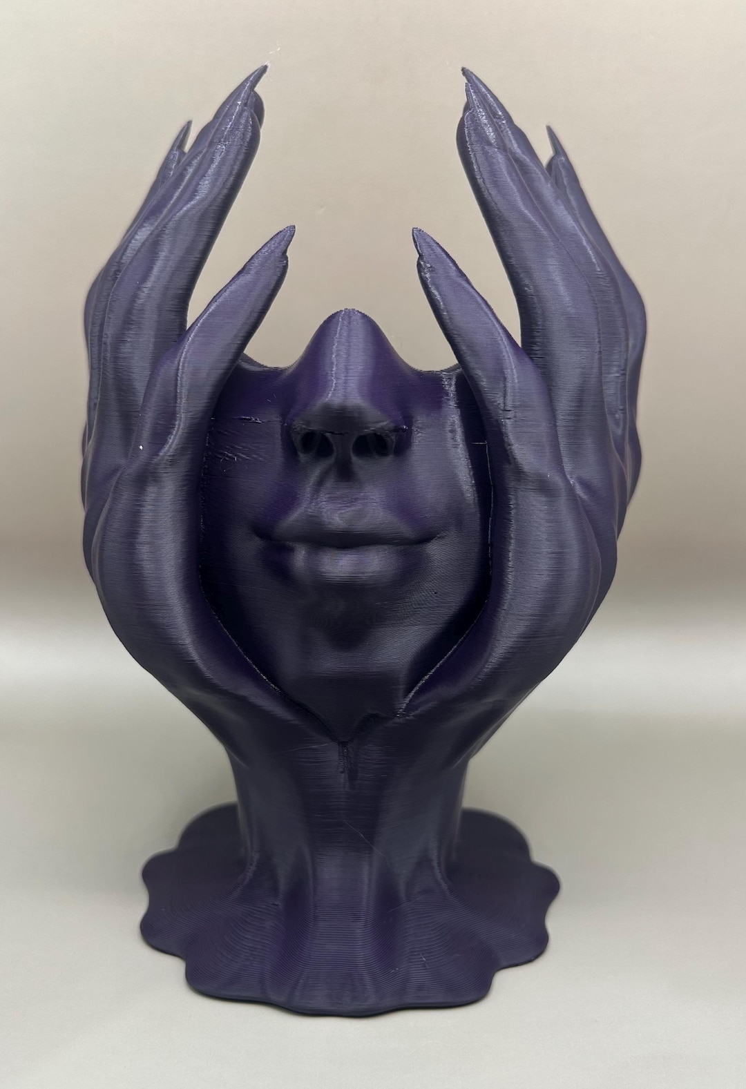 Melted Woman Head Planter - Etsy