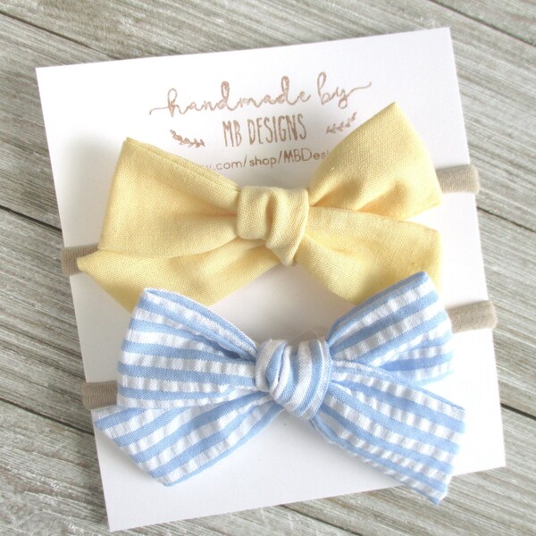 Baby Bows - Etsy