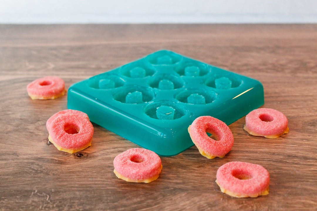 Peach Rings Silicone Mold | Silicone Wax Melt Molds | Silicone Soap ...
