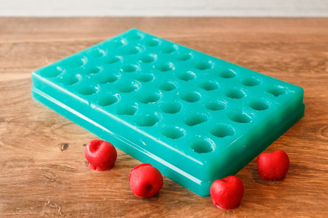 Cherry Silicone Mold Silicone Wax Melt Molds Silicone Soap Molds Food Shape Wax Melt Molds No
