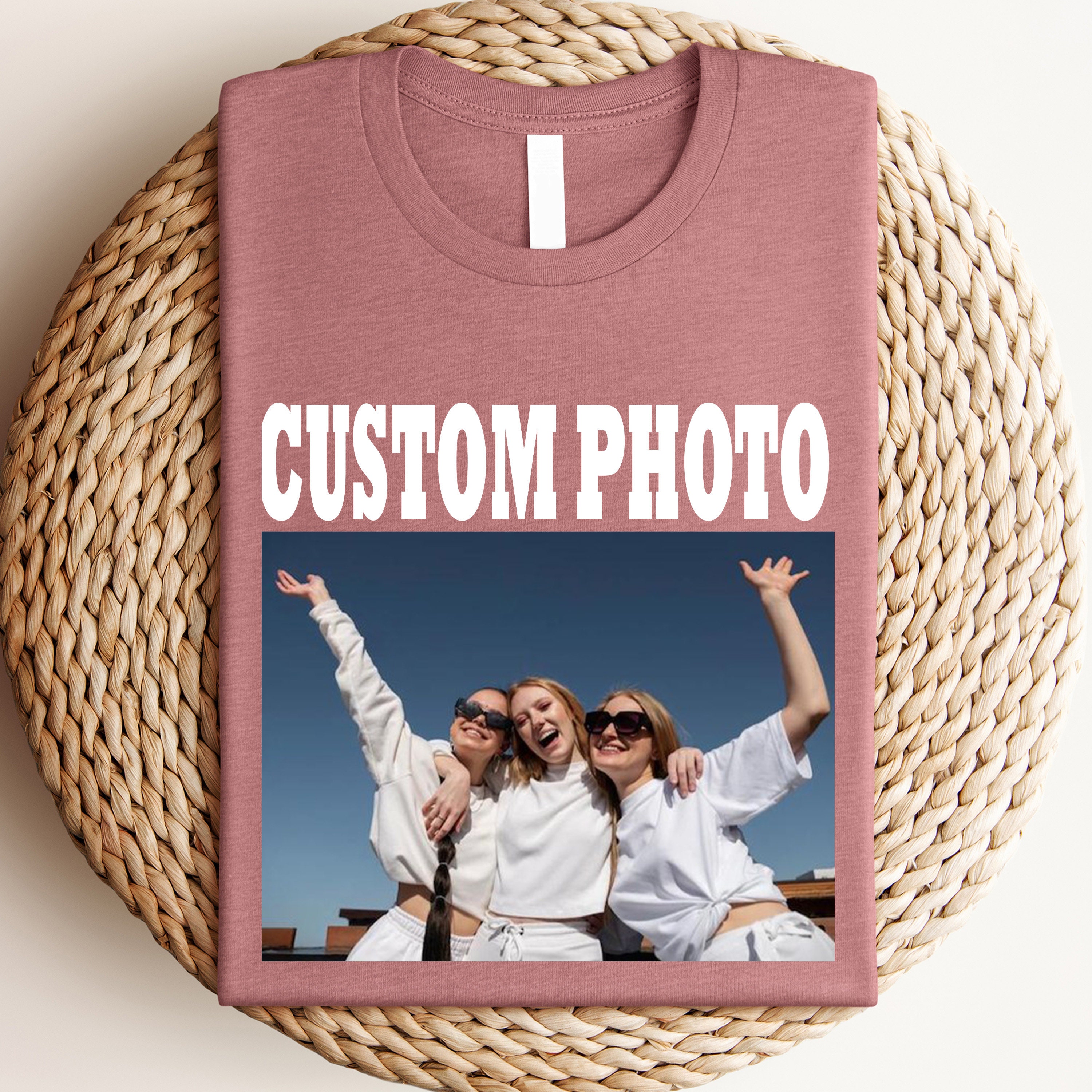 Custom Photo Shirt, Custom Photo Sweatshirt, Custom Photo Hoodie ...