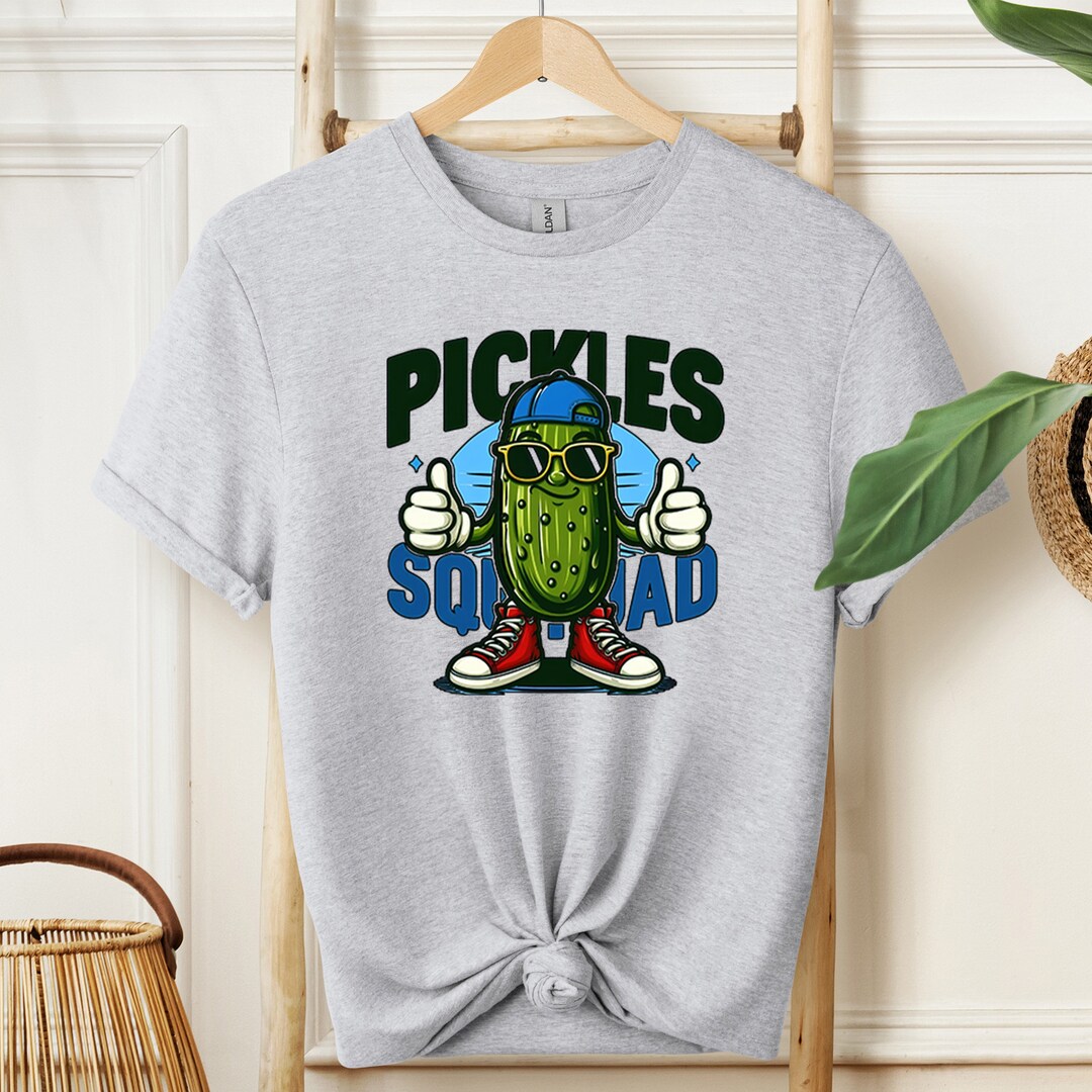 Pickle Squad Shirt, Pickle Shirt, Pickle Sweatshirt, Vegetable T Shirt, Pickle Hoodie, Vegan T ...