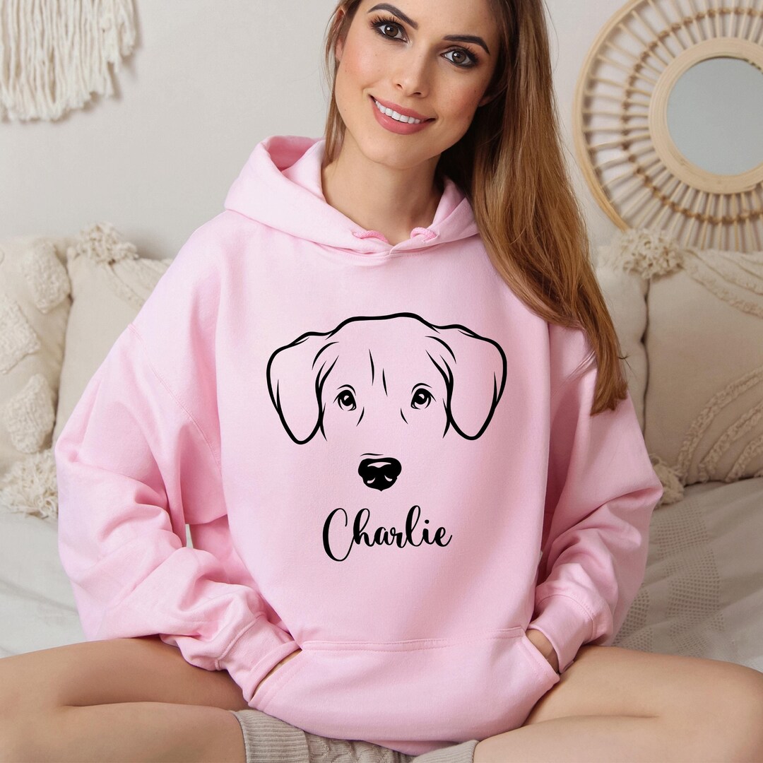 Custom Toller Dog Face Hoodie, Dog Mom Crewneck, Toller Mama T Shirt ...