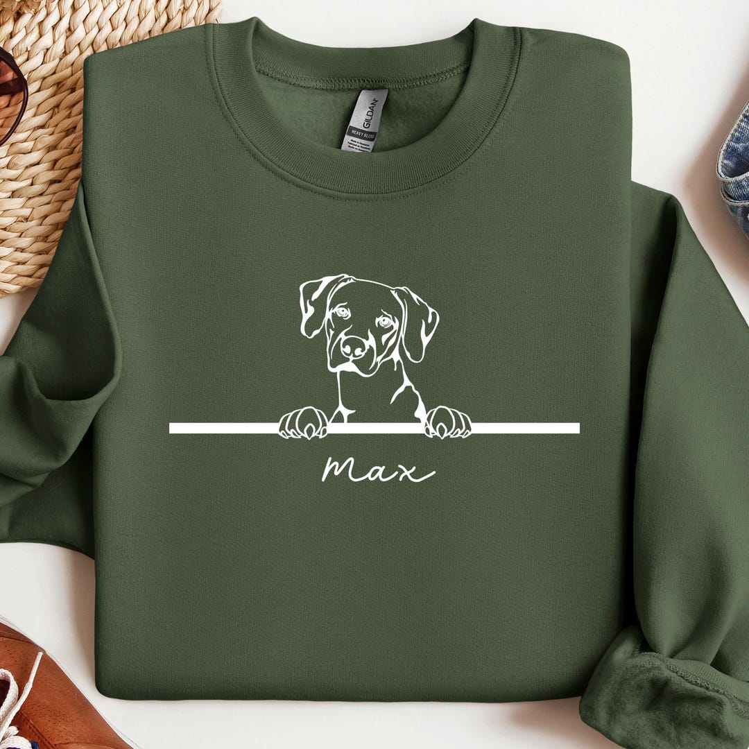 Custom Rhodesian Ridgeback Shirt, Dog Mom Sweatshirt, Rhodesian ...