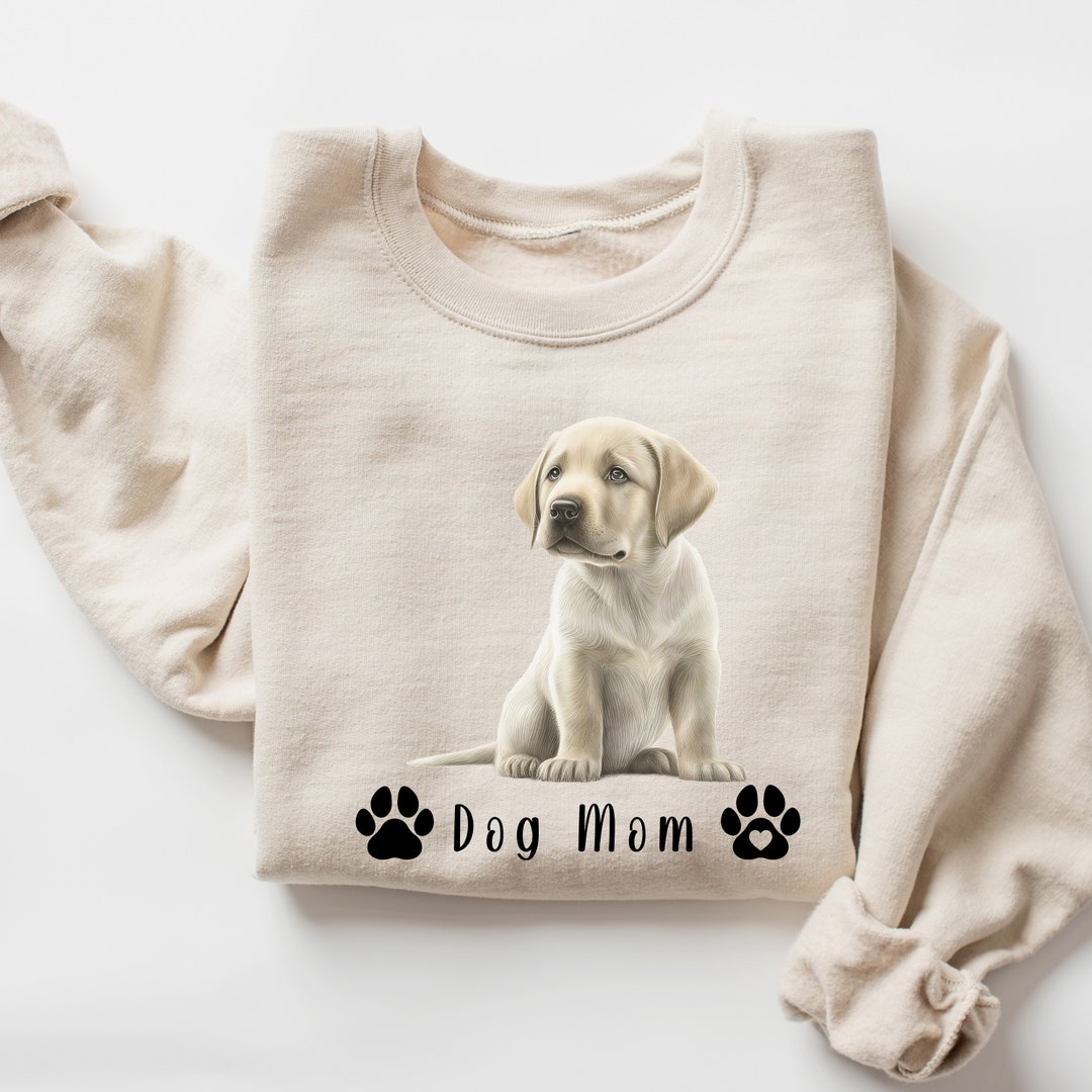 Custom Labrador Sweatshirt, Labrador Mama Sweatshirt, Gift for Labrador ...