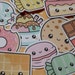 Sugar Blocks Sticker Flakes Kawaii Candy Sweets - Etsy