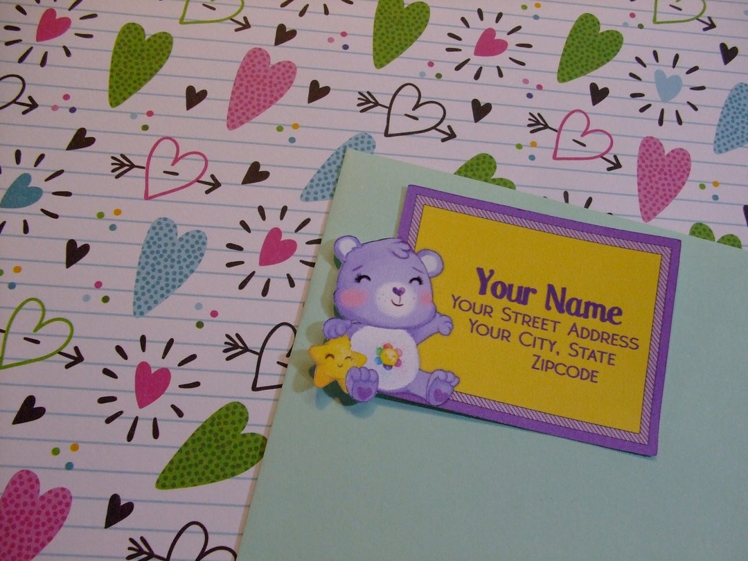 Custom Address Labels - Harmony {set of 25} - Letter Writing, Snail ...