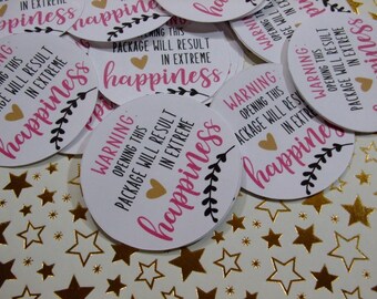 Extreme Happiness Sticker - Etsy