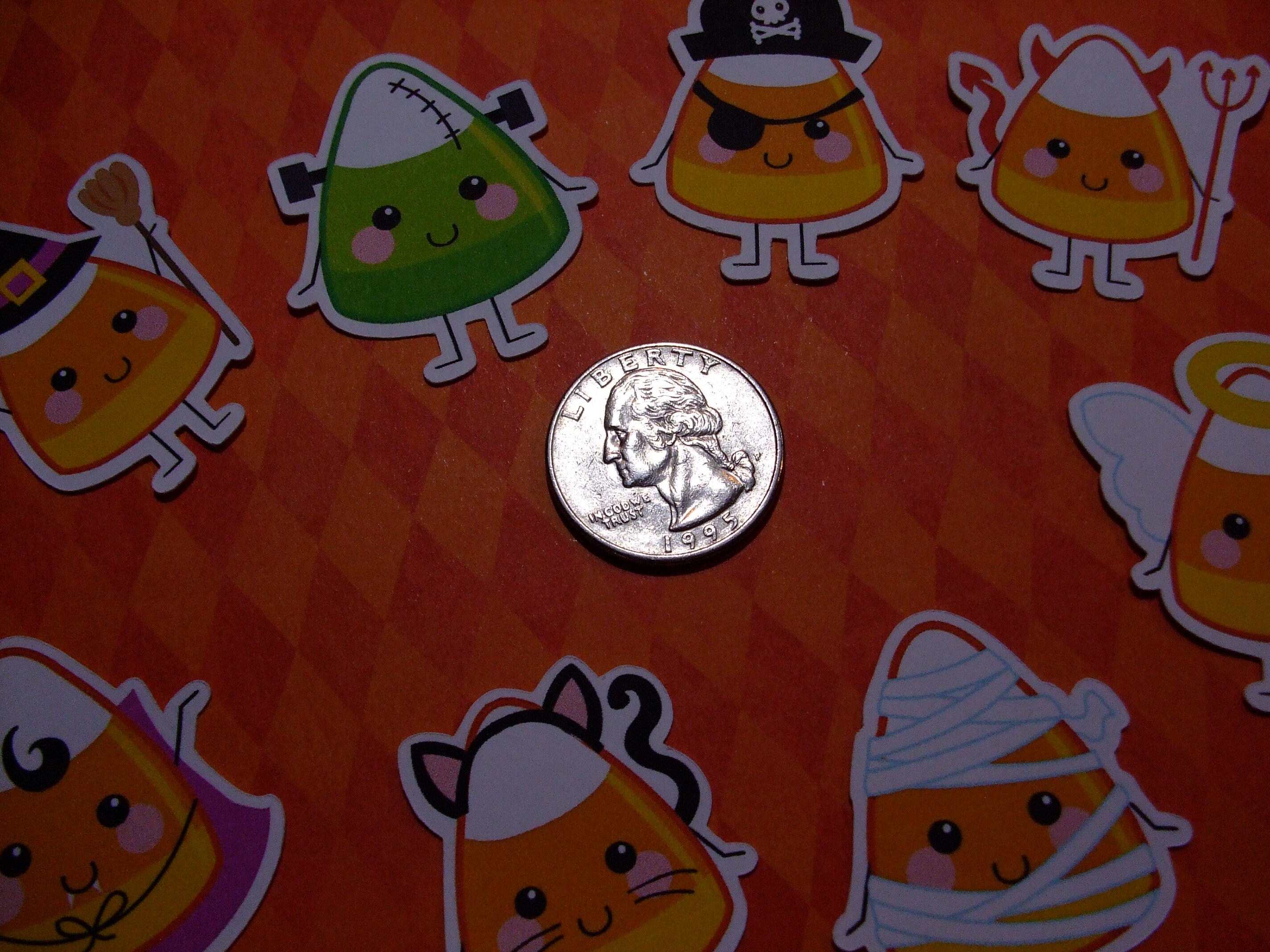 Sugar Blocks Sticker Flakes Candy Corn Friends | Etsy