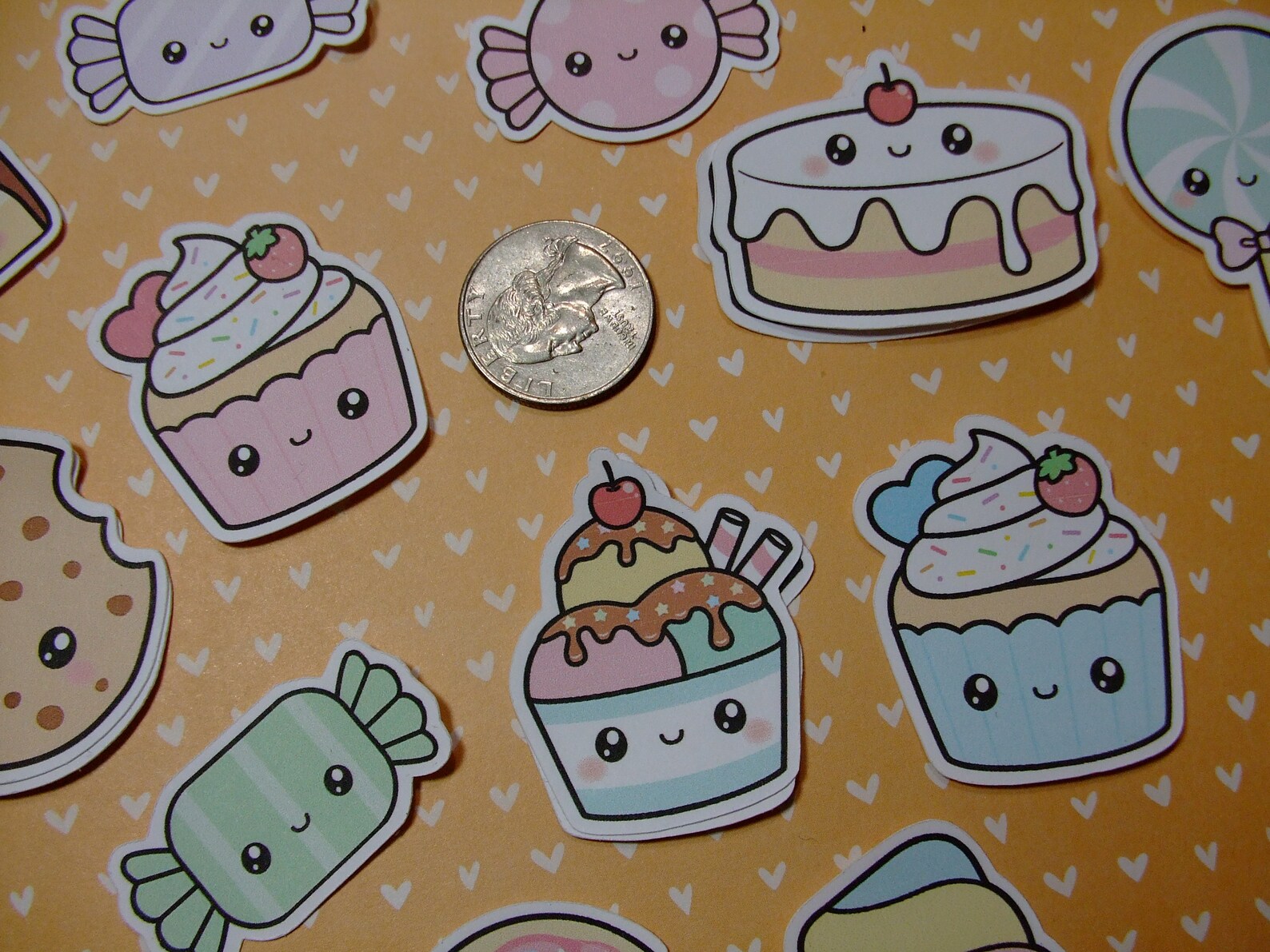 Sugar Blocks Sticker Flakes Kawaii Candy Sweets | Etsy