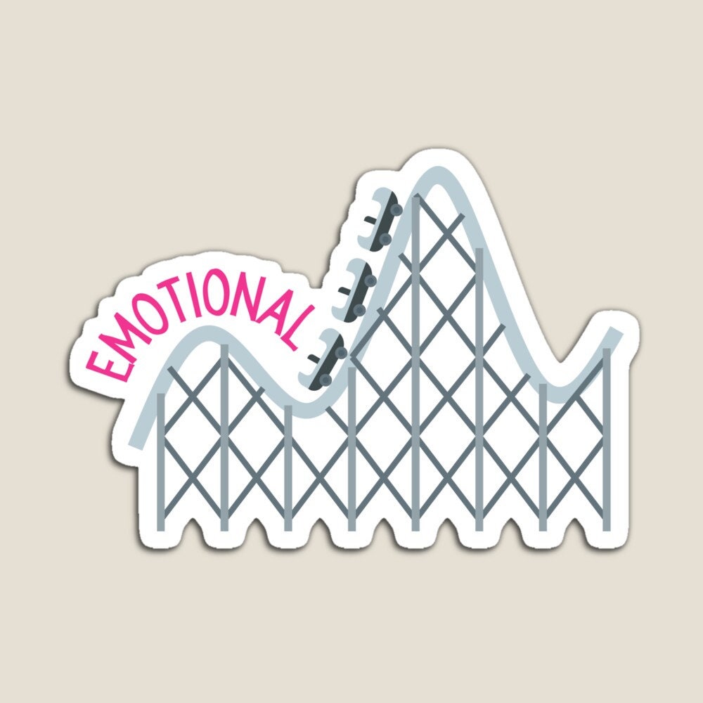 Emotional Roller Coaster PNG, Digital Download, Teacher, Feelings ...