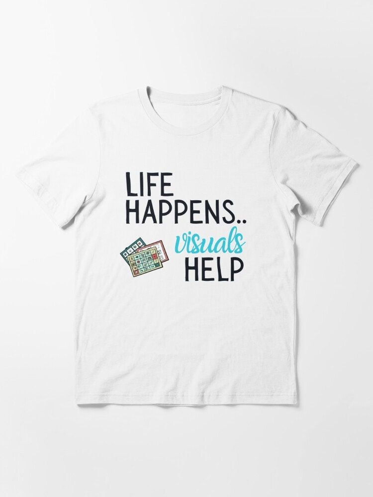 Life Happens, Visuals Help PNG, Digital Download, T-shirt, Special ...