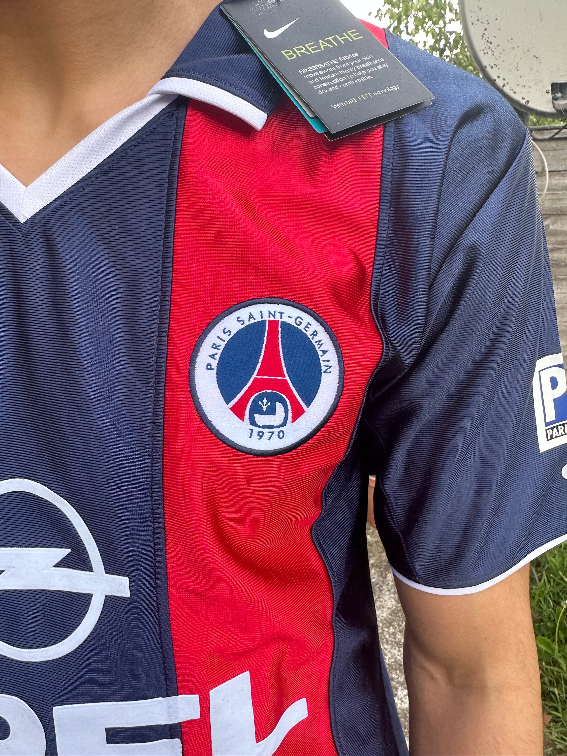 RETRO Ronaldinho PSG 2002 Home Jersey - Etsy