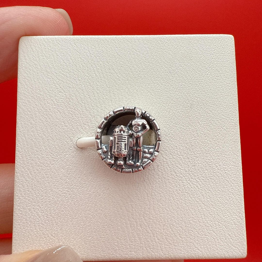 C-3PO and R2-D2 Openwork Charm,charm for Bracelet - Etsy