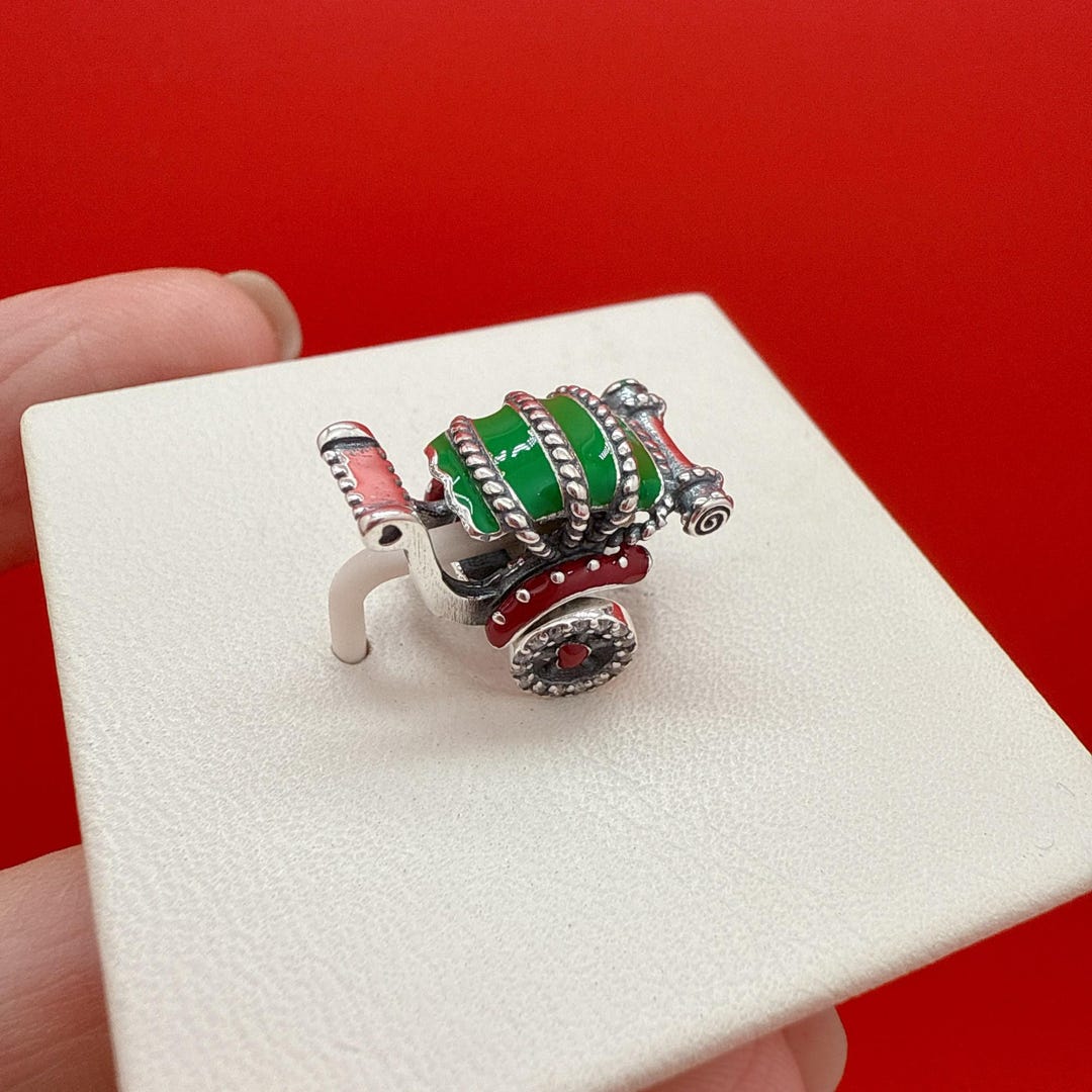 Traditional Rickshaw Charm,pandora Charm,charm for Bracelet - Etsy