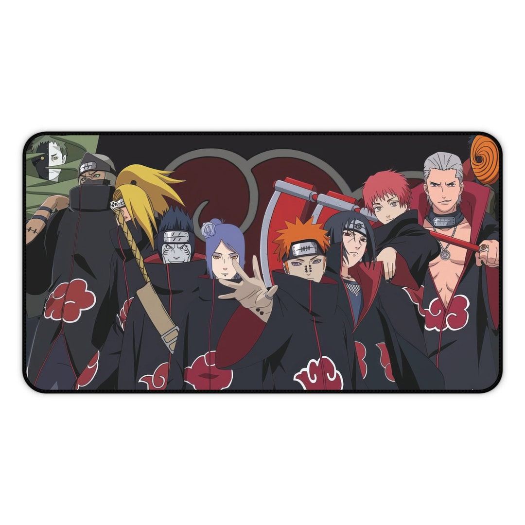 Akatsuki Gaming Mouse Pad Desk Mat - Etsy