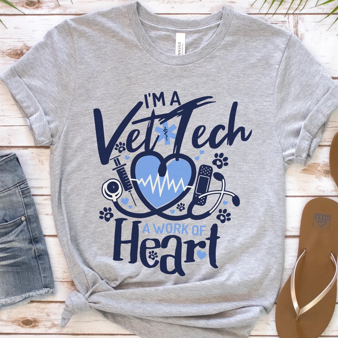 Vet Tech Shirt, Vet Tech Week T-shirt, Vet Tech Student Graduation Gift ...