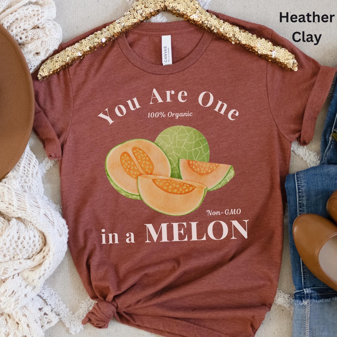 One in a Million Melon Pun Shirt - Inspirational Uplifting Positivity ...