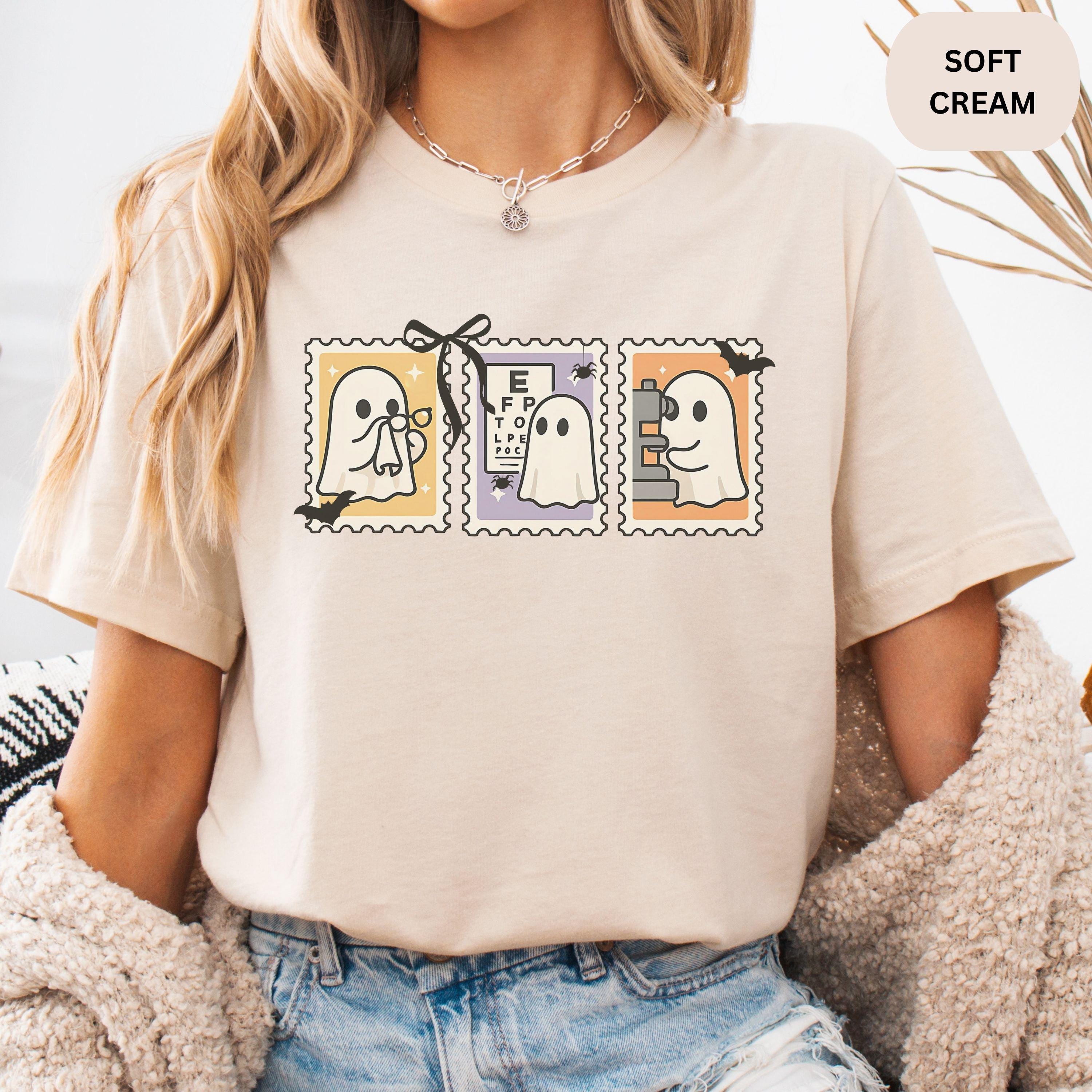 Cute Optometry Ghost Shirt, Ophthalmologist, Halloween Optometry ...