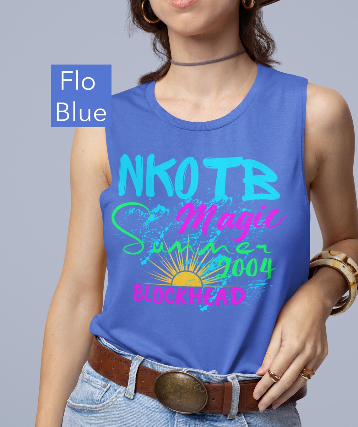 NKOTB 2024 Magic Summer Shirt, Neon NKOTB Concert Shirt, Vintage Tee ...
