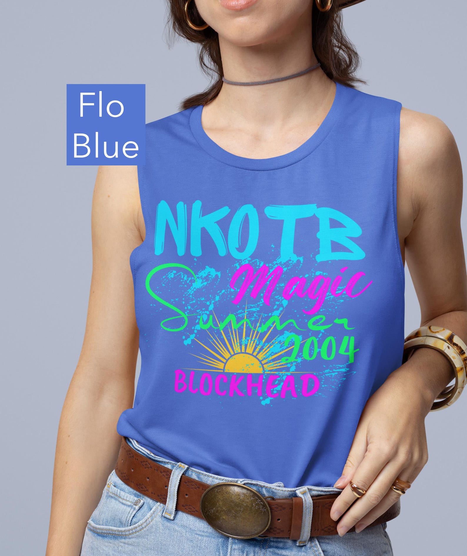 NKOTB 2024 Magic Summer Shirt, Neon NKOTB Concert Shirt, Vintage Tee ...