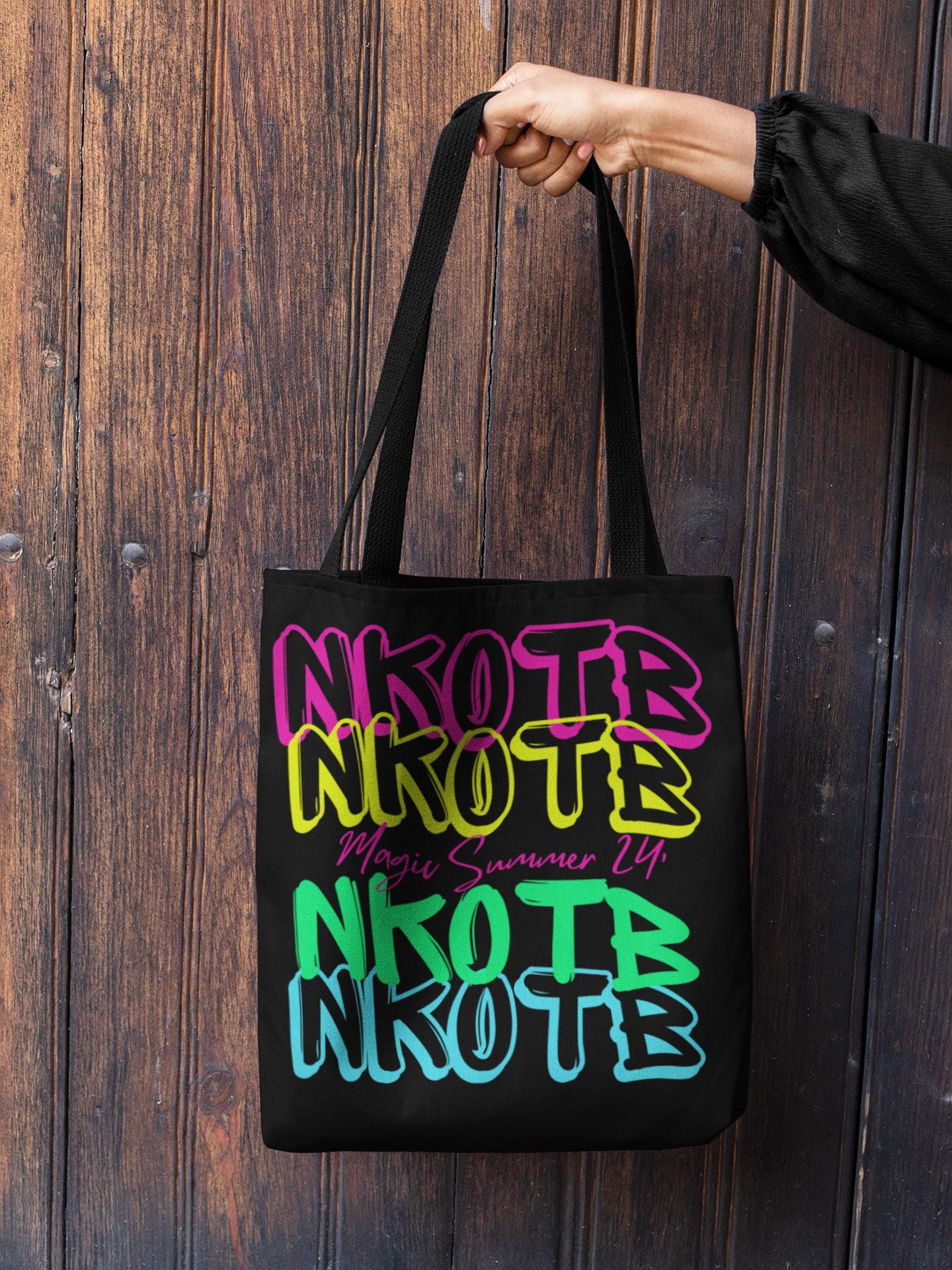 NKOTB Magic Summer 2024 Bag, Neon NKOTB Tote Bag, New Kids on the Block ...