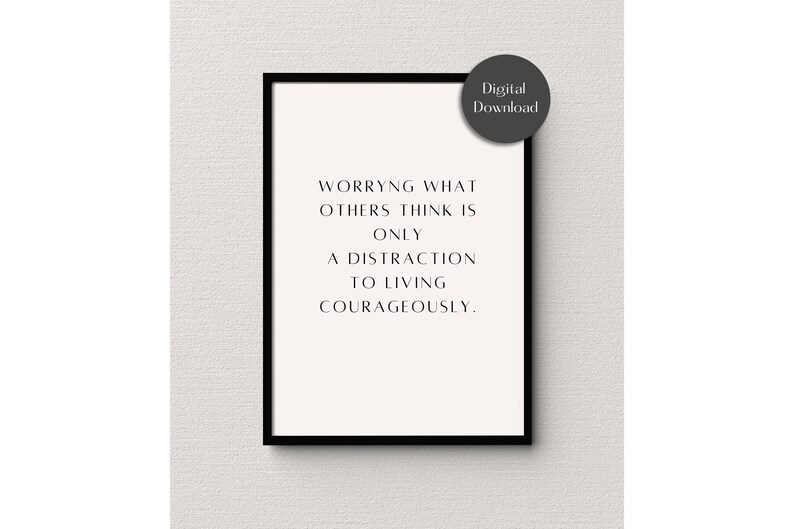 Motivational Quote Poster Inspiration Print College Dorm Office Space ...