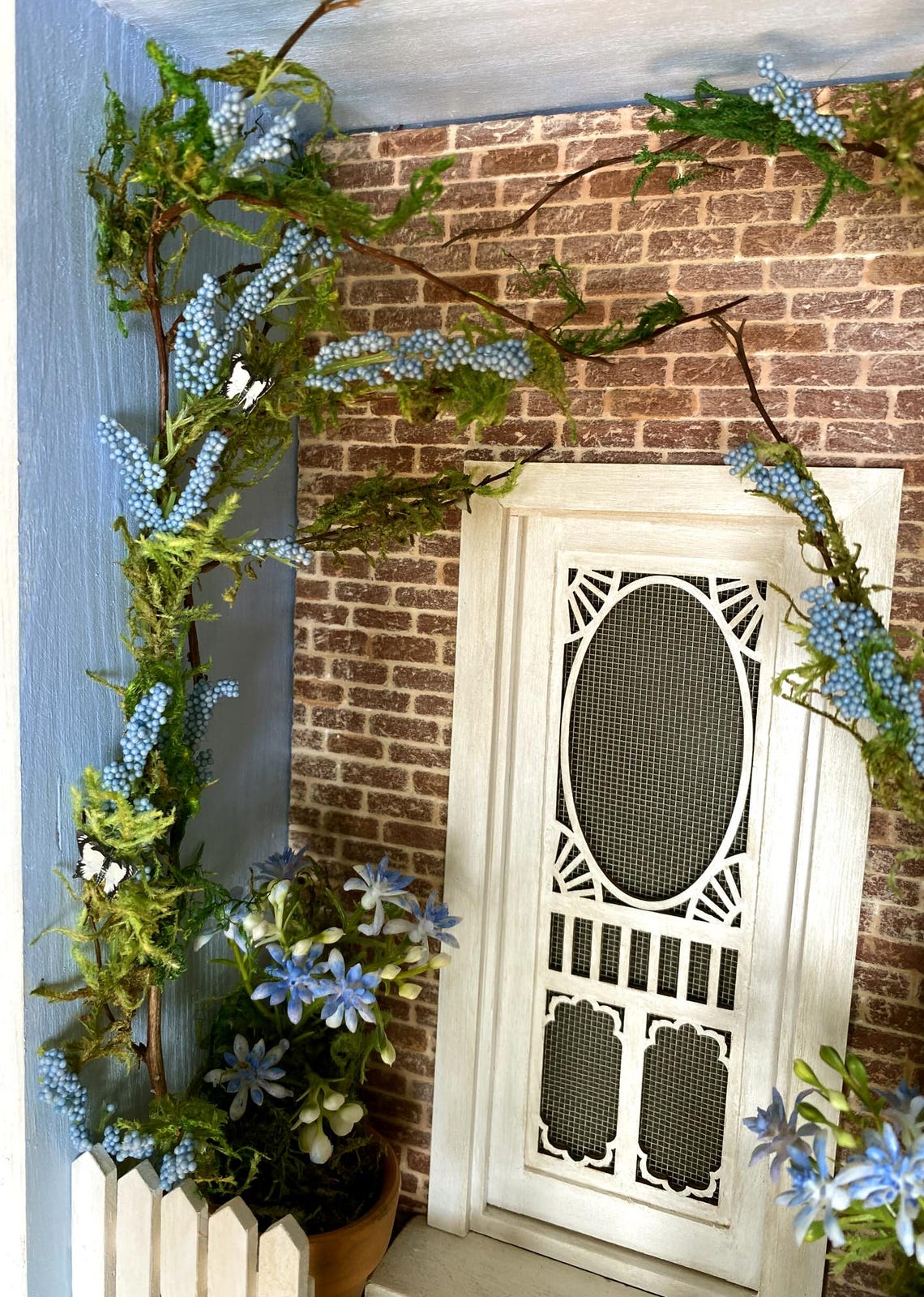 BOOK NOOK, Shadow Box, Miniature Diorama, Original Finished Handmade ...