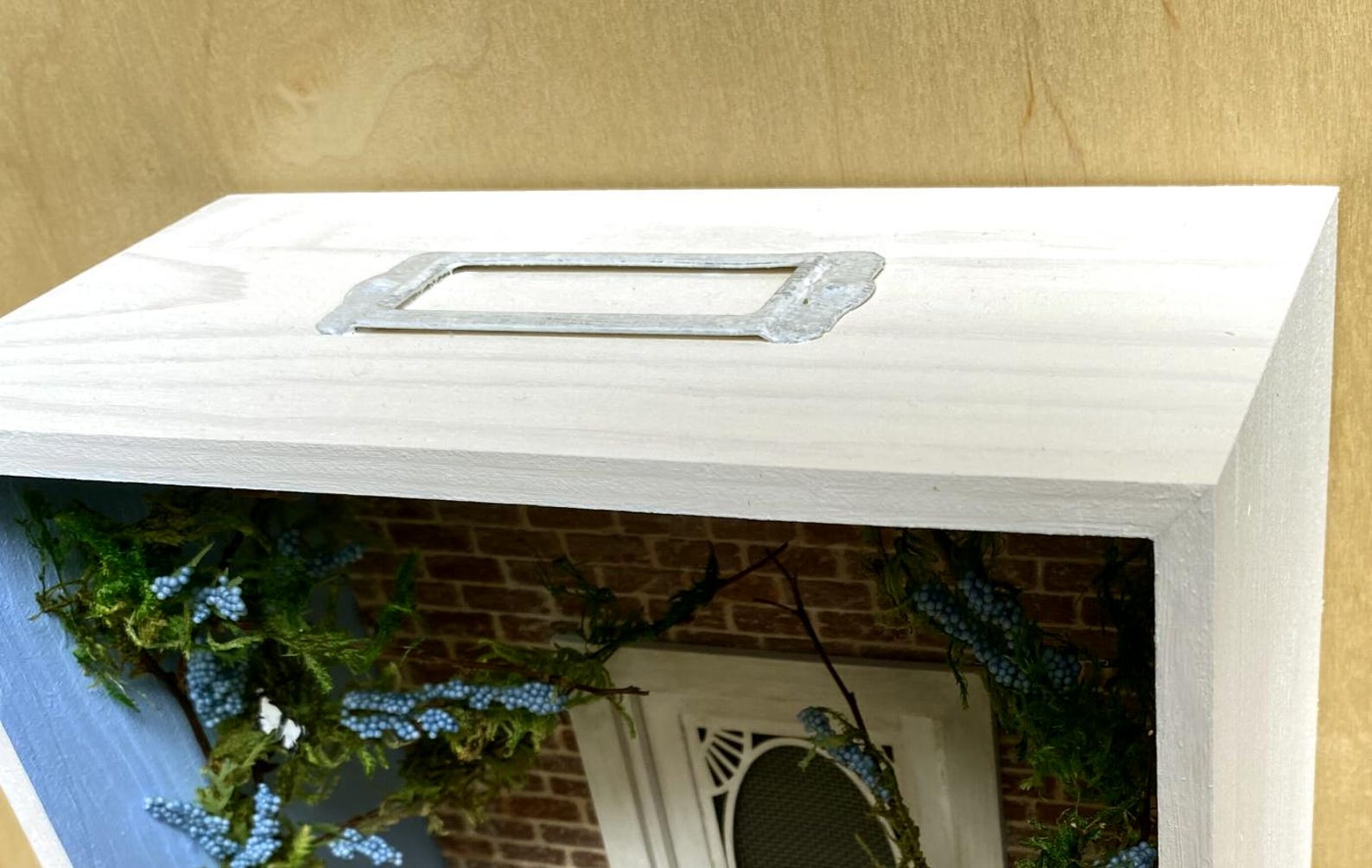 BOOK NOOK, Shadow Box, Miniature Diorama, Original Finished Handmade ...