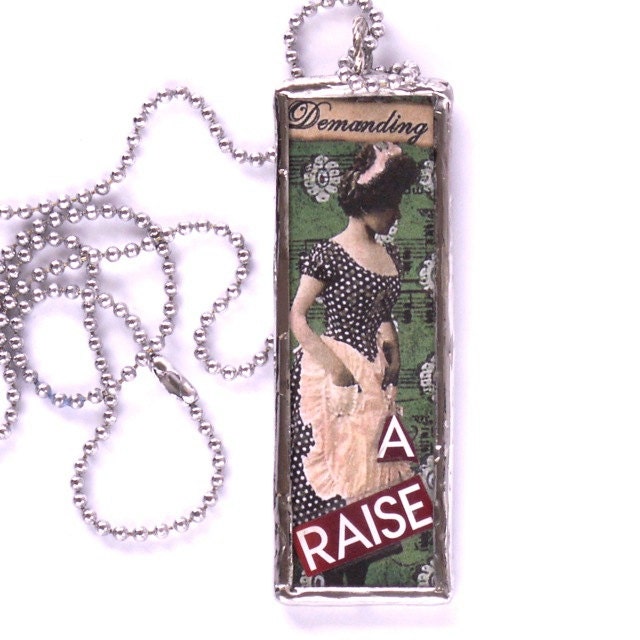 Soldered Microscope Slide Necklace, Soldered Jewelry, Soldered Necklace ...