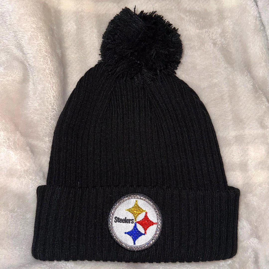 Pittsburgh Steelers Bling Beanie - Etsy