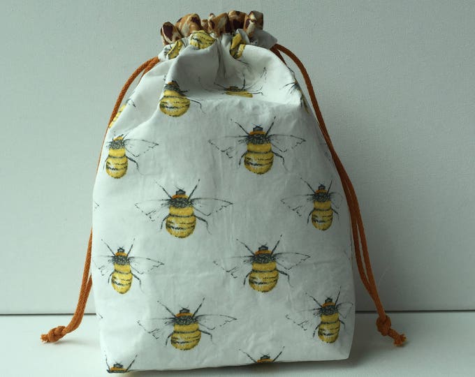 Project Bag Sock Knitting Bag Sock Sack Knitting Project - Etsy