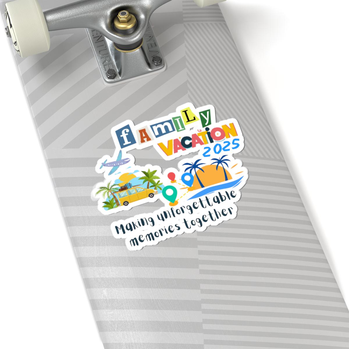 Family Vacation 2025 T-stickers, Creating Memories Together Stickers ...