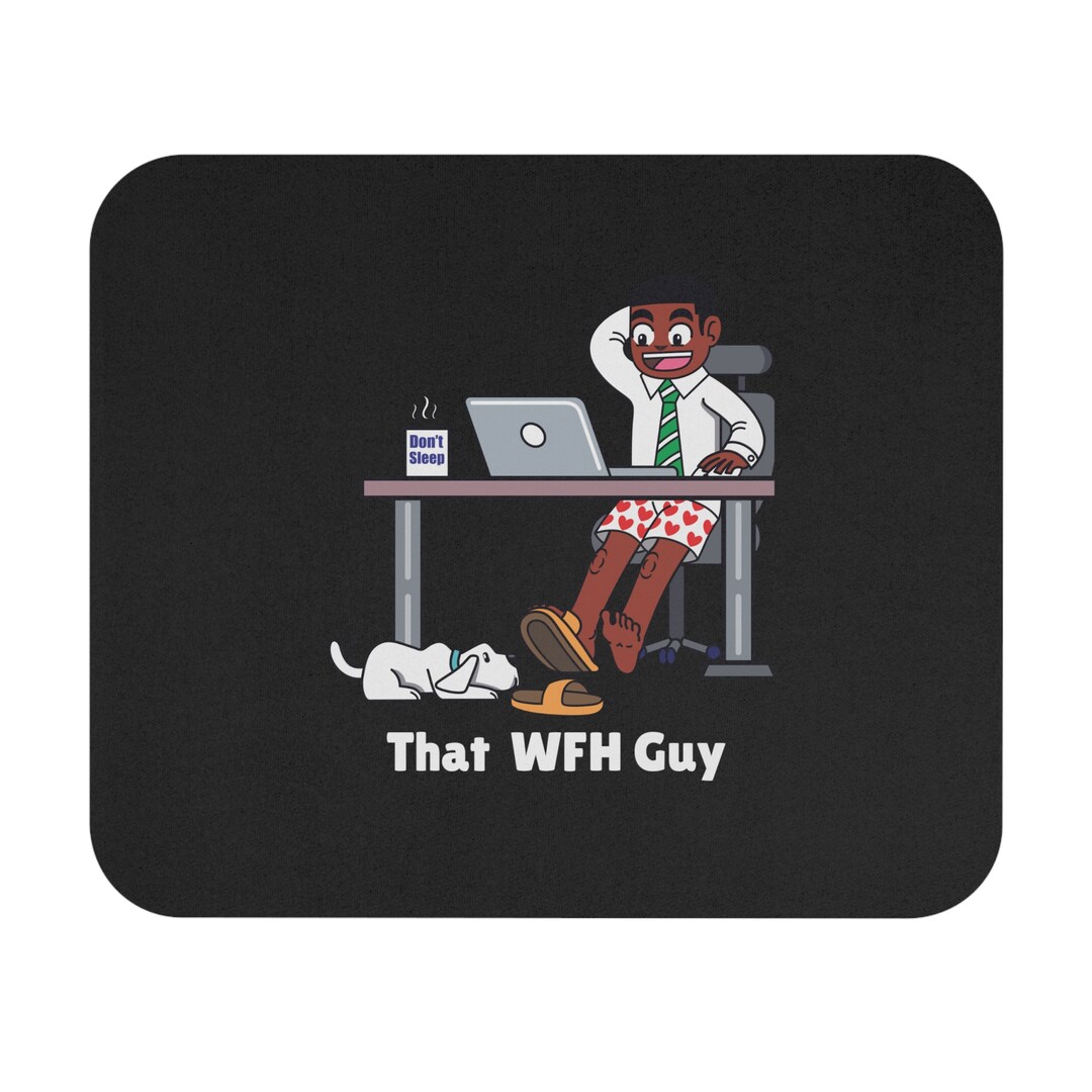 WFH Funny Mouse Pad (rectangle) Gift for Coworkers Gift for Him Work ...