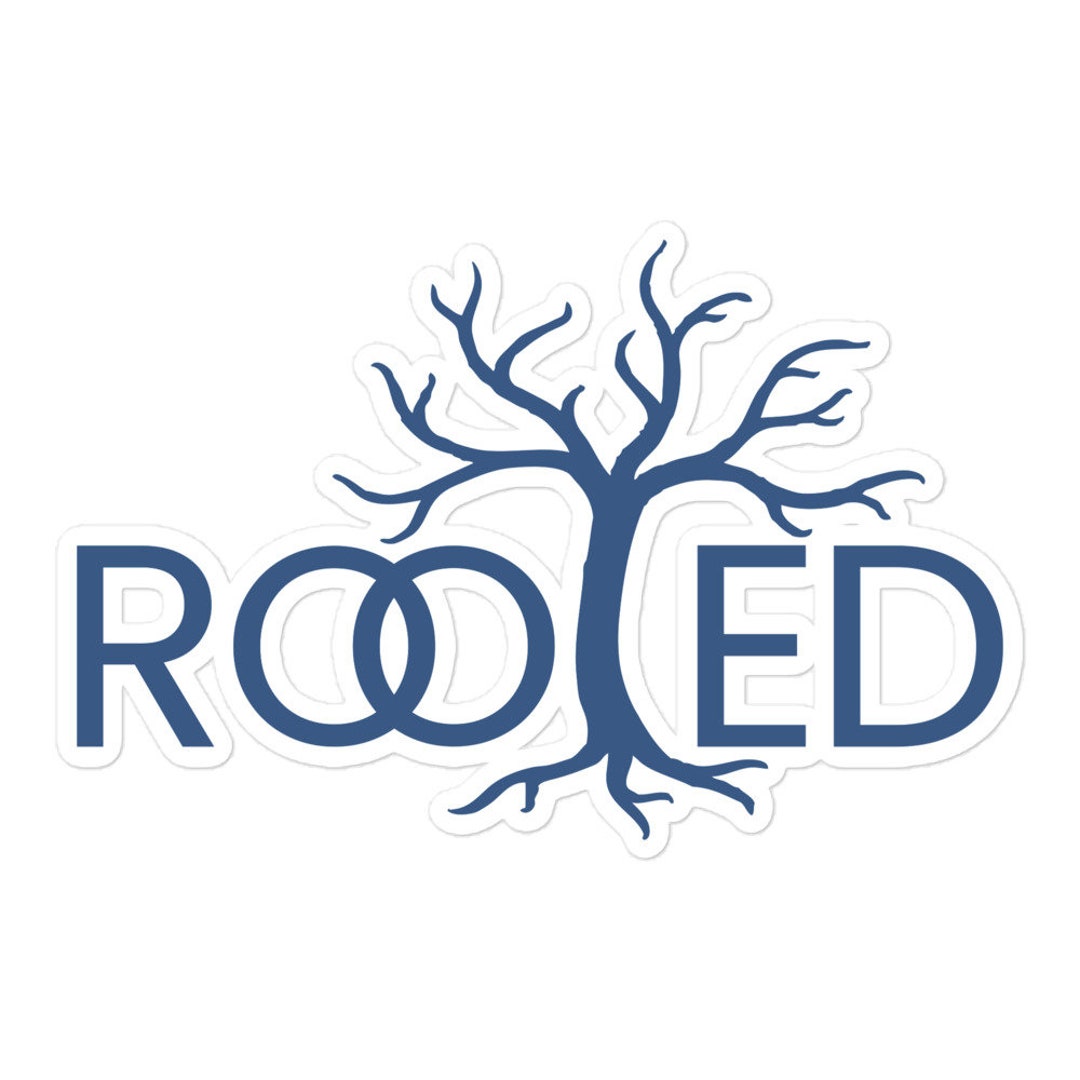 Rooted Kiss-cut Sticker Decal for Building Community, Self-discovery ...