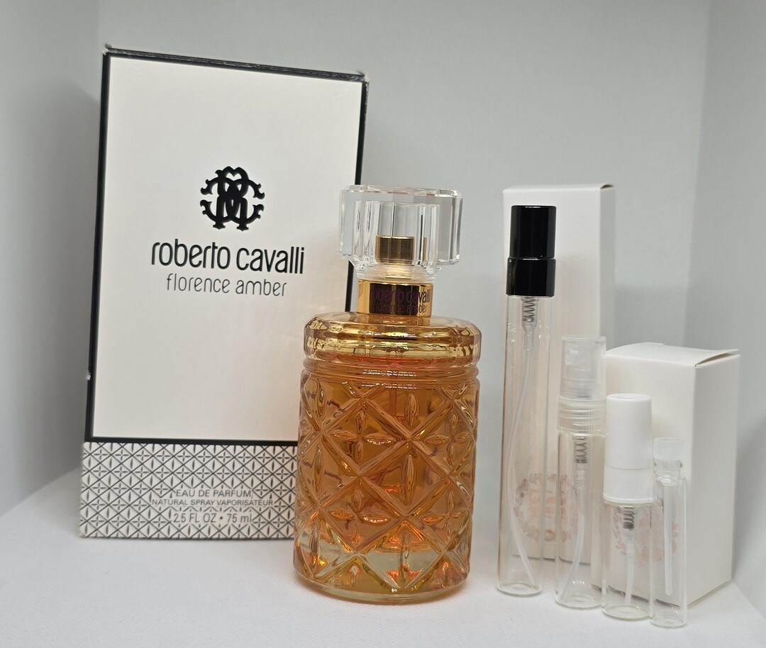 Samples decants. Florence Amber by Roberto Cavalli - Etsy