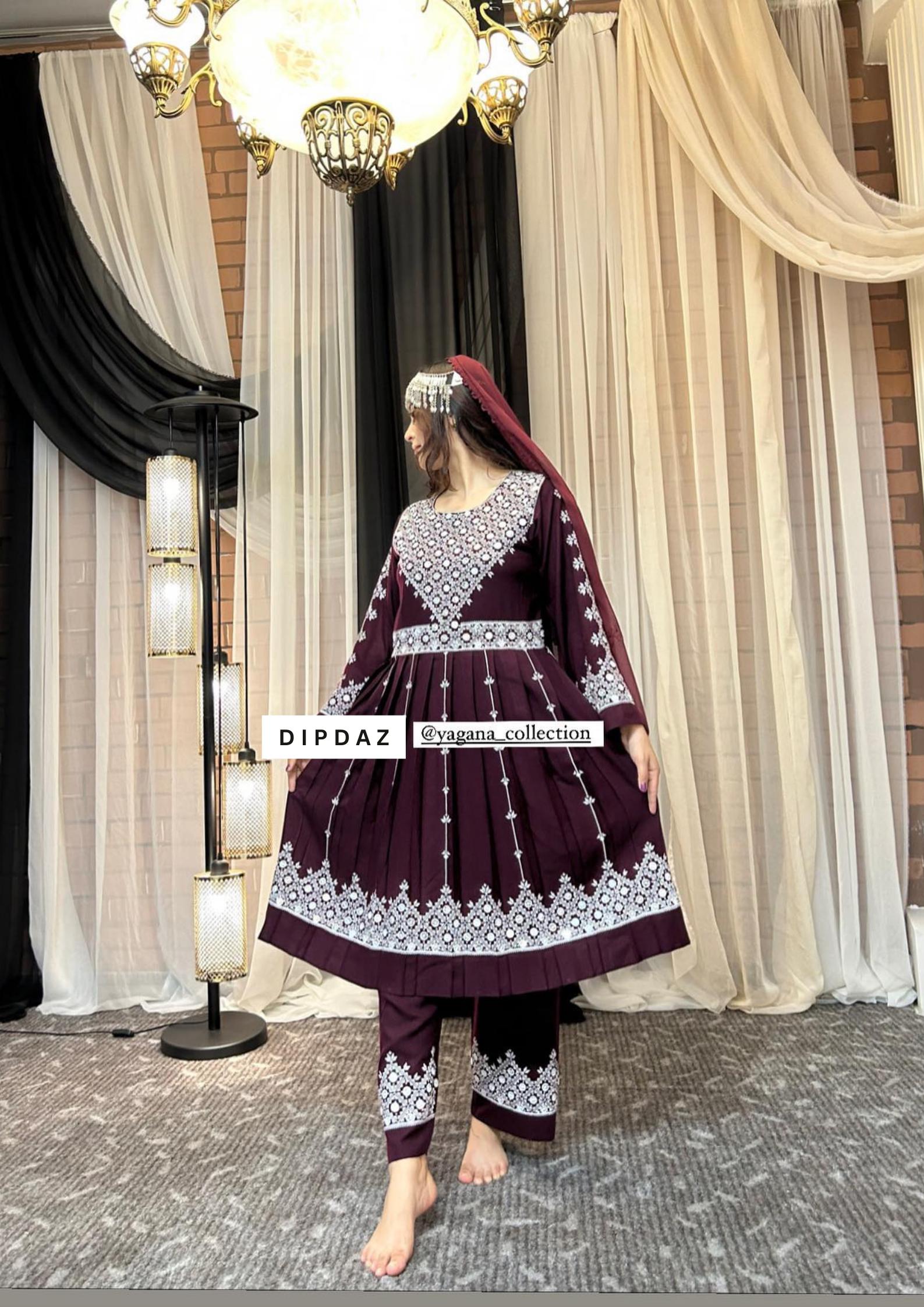 Afghani Clothes , Afghani Hazaragi, Traditional Afghani Handmade ...