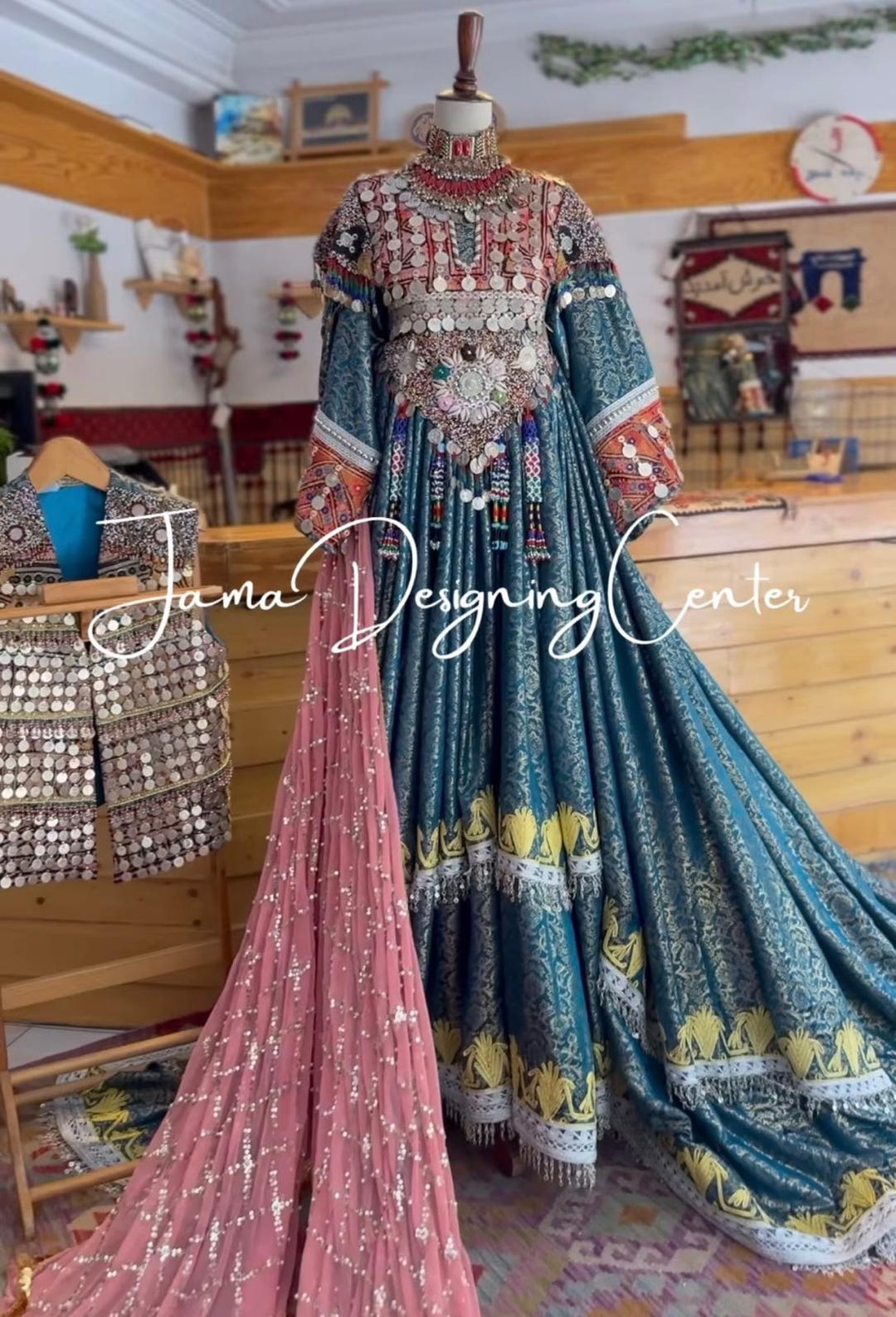 Tamana Custome Dress Jama Design - Etsy