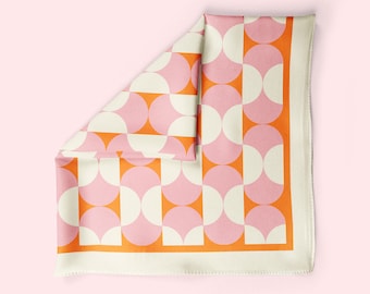 Pink Neck Scarf - Etsy